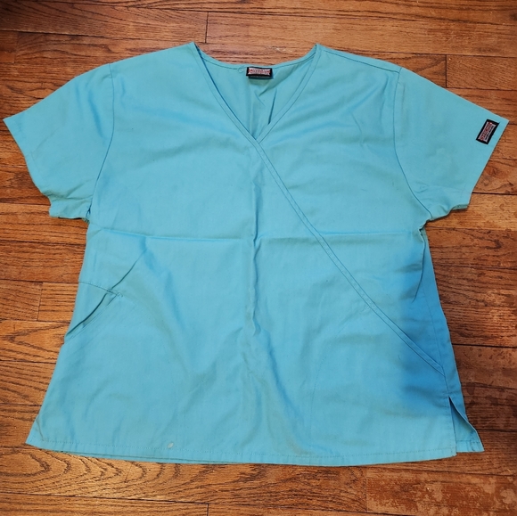 Cherokee | Other | Cherokee Light Blue Scrub Top | Poshmark